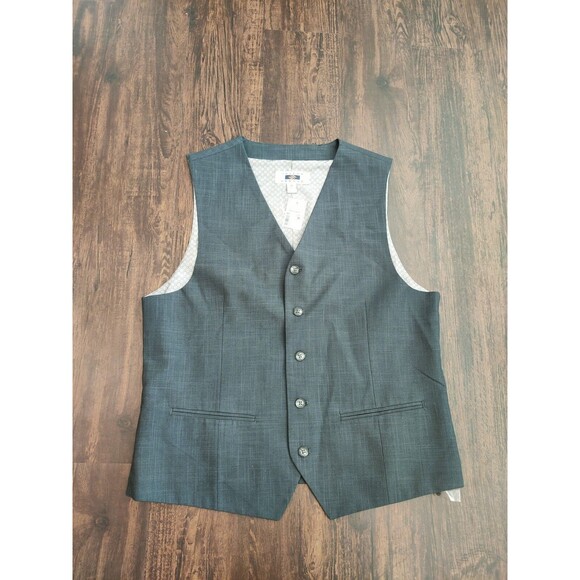 Joseph Abboud | Suits & Blazers | Joseph Abboud Herittage Suit Vest Mens Medium Gray Waistcoat ...